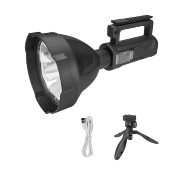 Multifunctional Searchlight Rechargeable Flashlight, Super Bright LED ...