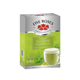 Five Roses Latte Matcha Instant Tea 20g x 10 Sticks - Set of 2 Boxes ...