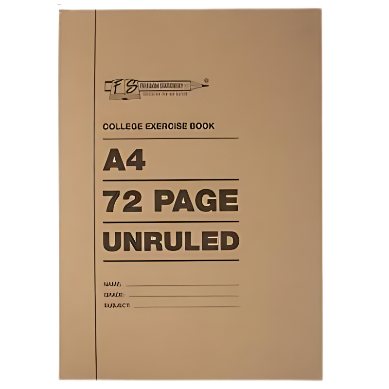 Book Soft-Cover A4 72pg Unruled | Shop Today. Get it Tomorrow ...