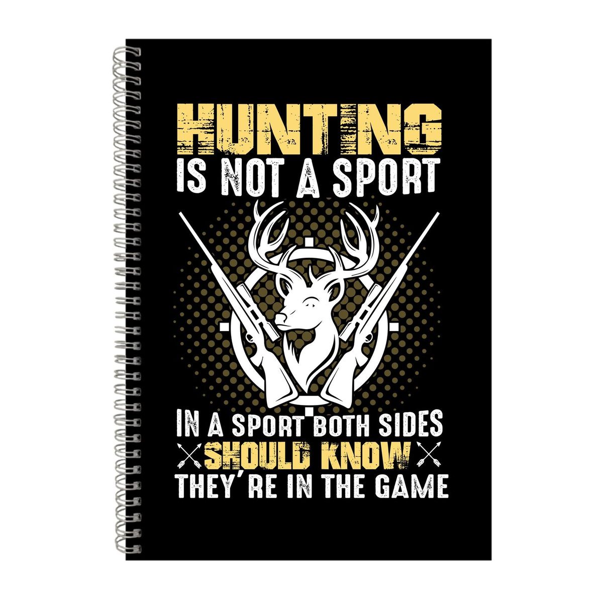 Hunting Is Not A Sport Notebook Hunter Gift Idea A4 Notepad 144 | Shop ...