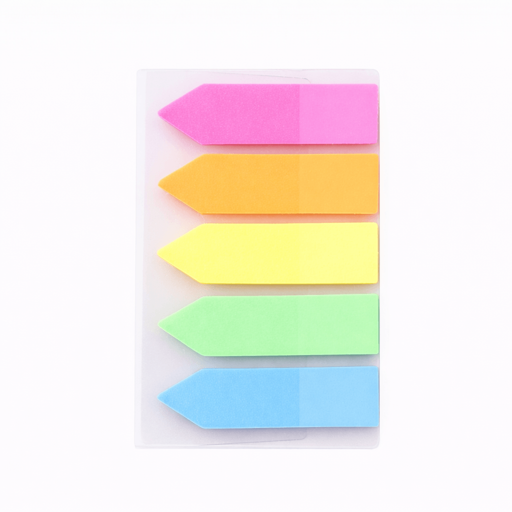 Fluorescent Arrow Index Stickers - Multicoloured - 100 Pieces | Shop ...