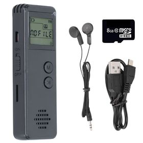 One Touch High Quality Digital Voice Recorder With 8GB SD Card | Shop ...