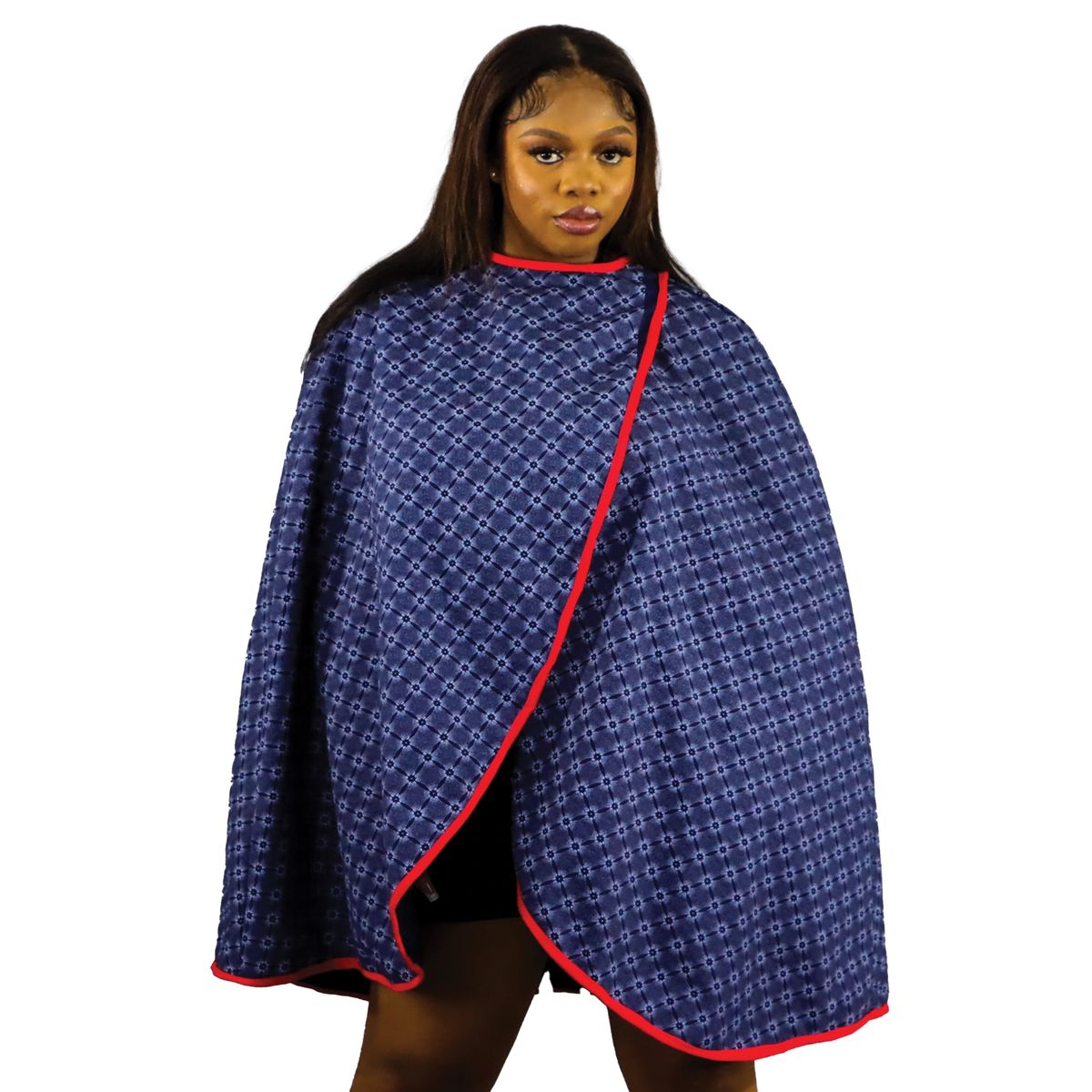 Africa Fashion House Blazin Blue Shwe Shwe Poncho | Shop Today. Get it ...