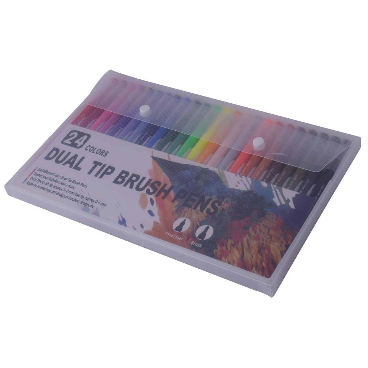 Marco Dual Tip Brush Pen Set 24-Piece | Shop Today. Get it Tomorrow! | takealot.com
