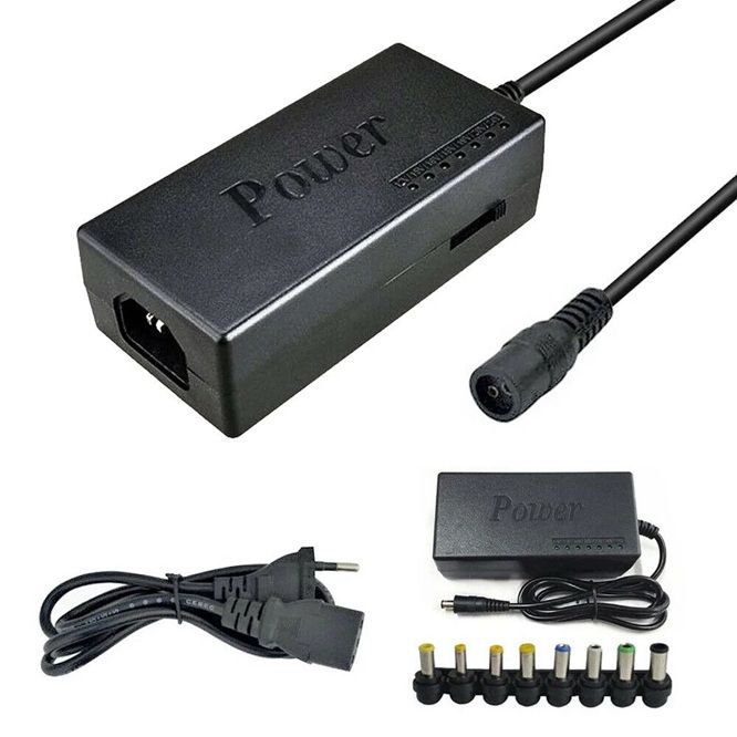 96W Universal Laptop Charger 12V To 24V Adjustable Portable Charger PK ...