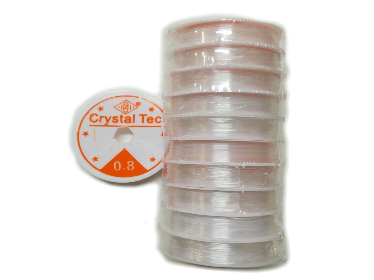 Bead Cool - Beading Thread - Transparent Elastic 0.8mm thickness ...