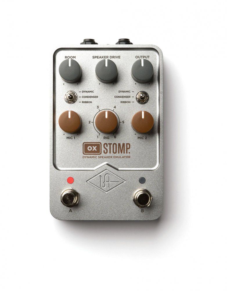 Universal Audio OX Stomp Dynamic Speaker Emulator Stereo Pedal | Shop ... Universal Audio OX Stomp Dynamic Speaker Emulator Stereo Pedal | Shop ...