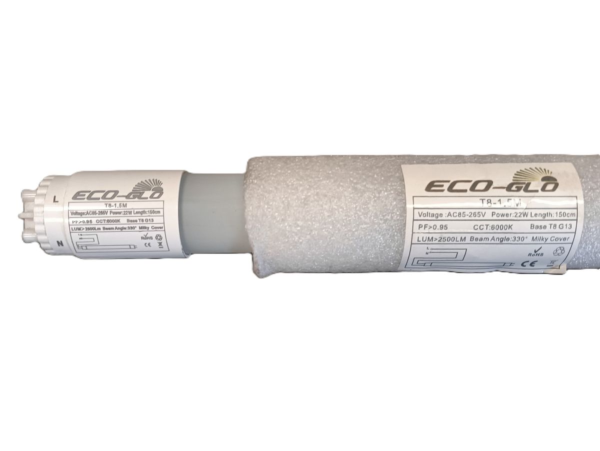 ECO-GLO LED TUBE T8 23W WHITE 5FT (Box of 30 Units) | Shop Today. Get ...