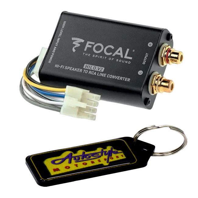 Focal Audio Hi-Low Signal Converter & Gel Key Holder | Shop Today. Get ...