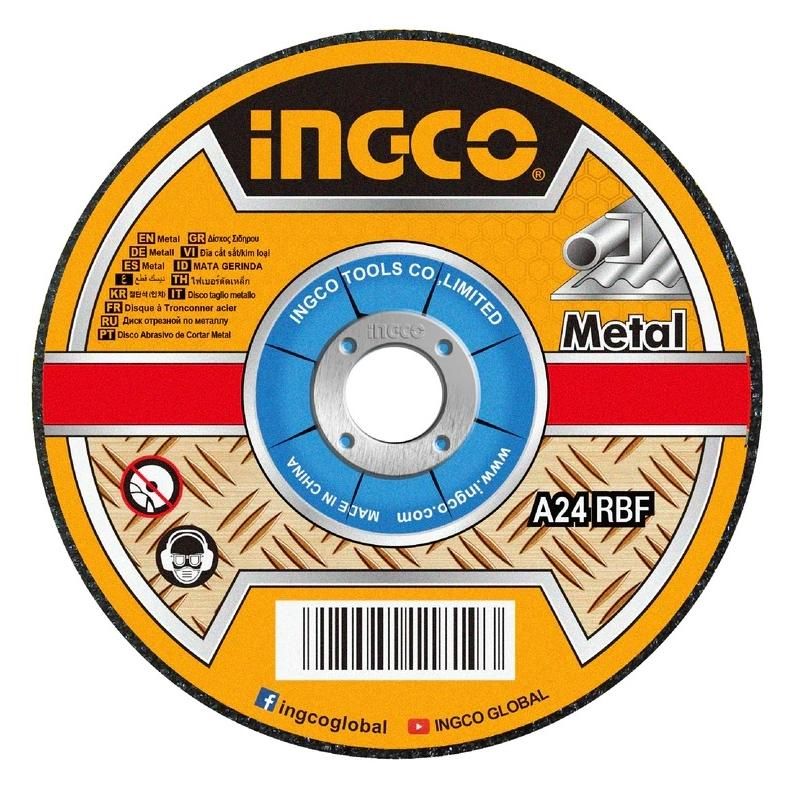 Ingco - Abrasive Metal Cutting Disc (125 x 1.2 x 22.2 mm) | Shop Today ...