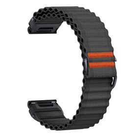 26mm QuickFit Sierra Stretch Ocean Loop Strap Compatible With Garmin ...