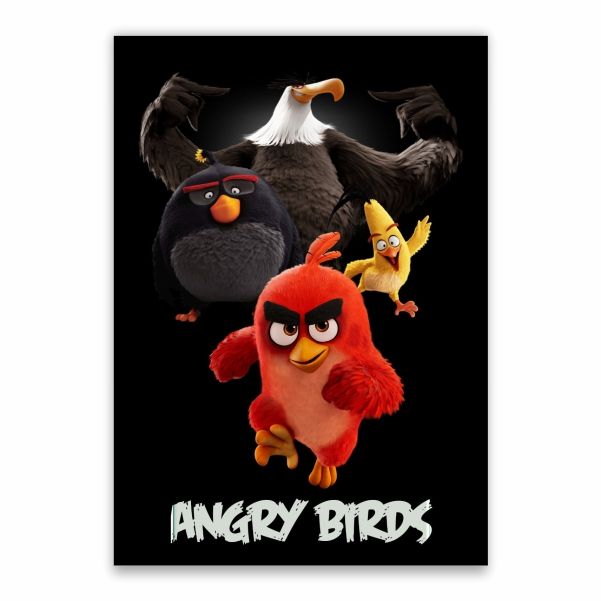 Angry Birds Black - A1 Poster | Shop Today. Get it Tomorrow! | takealot.com