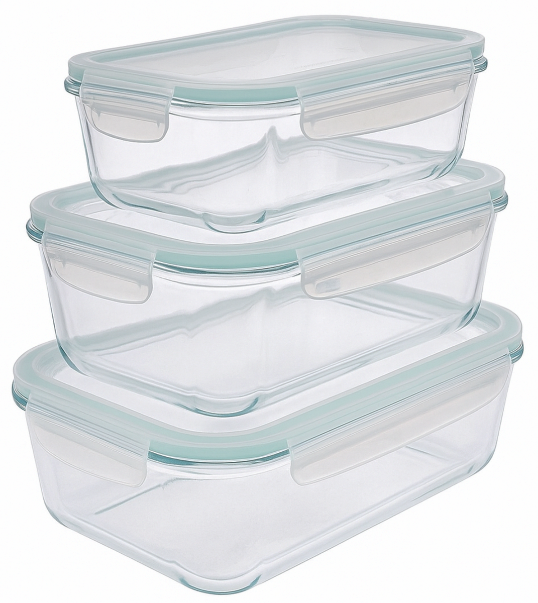 Glass Food Storage Containers with Lids - 3 Piece Set | Shop Today. Get ...