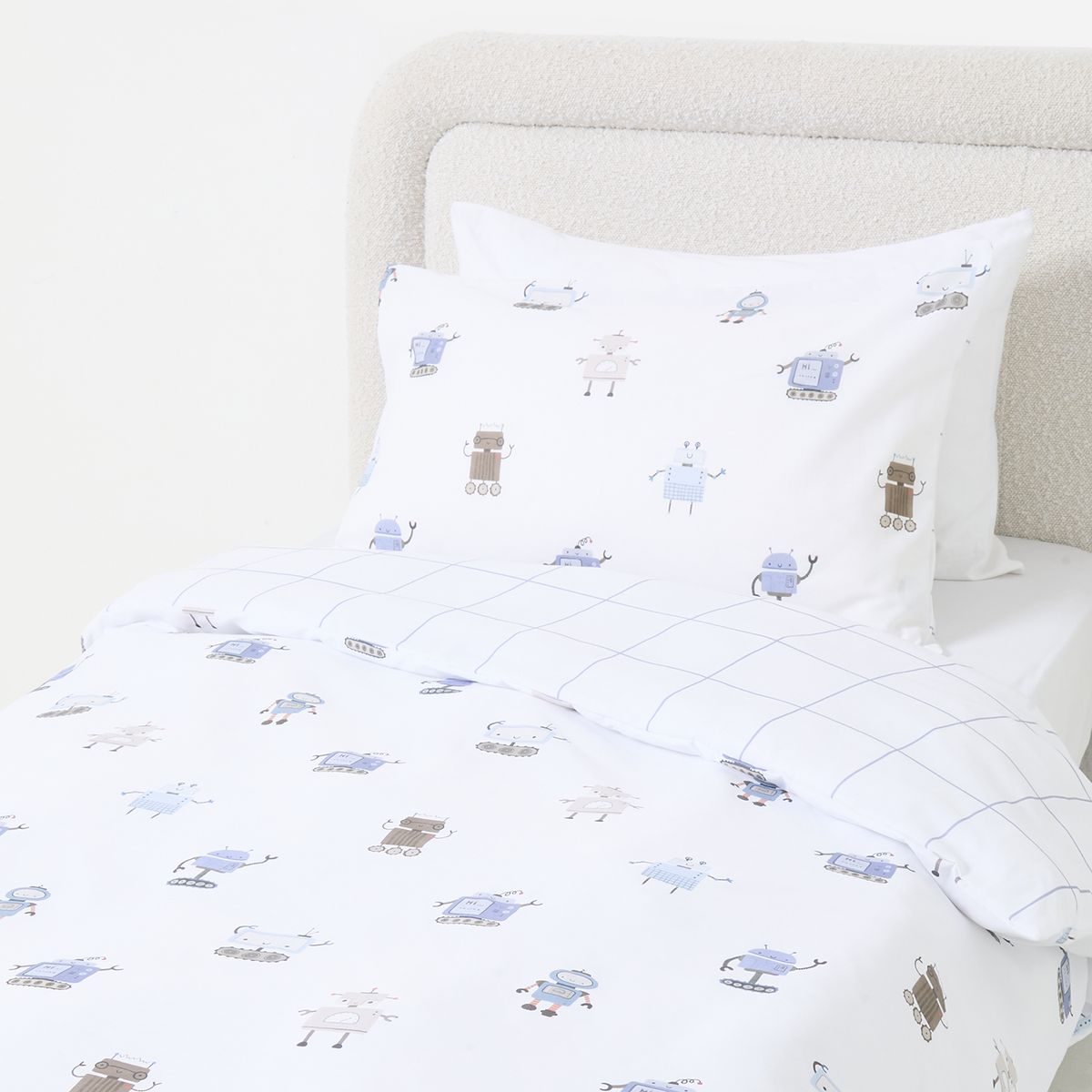 George & Mason - Kids Robots Reversible Duvet Cover Set | Shop Today ...
