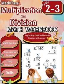 Multiplication and Division Math Workbook 2nd and 3rd Grade ...