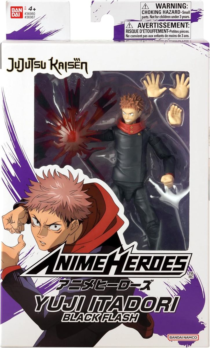 Anime Heroes One Piece Jujutsu Kaisen Yuji Itadori Black Flash | Shop ...