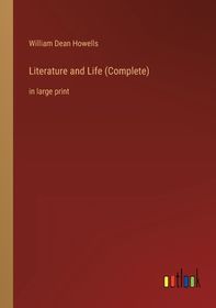 Literature and Life (Complete): in large print | Shop Today. Get it ...