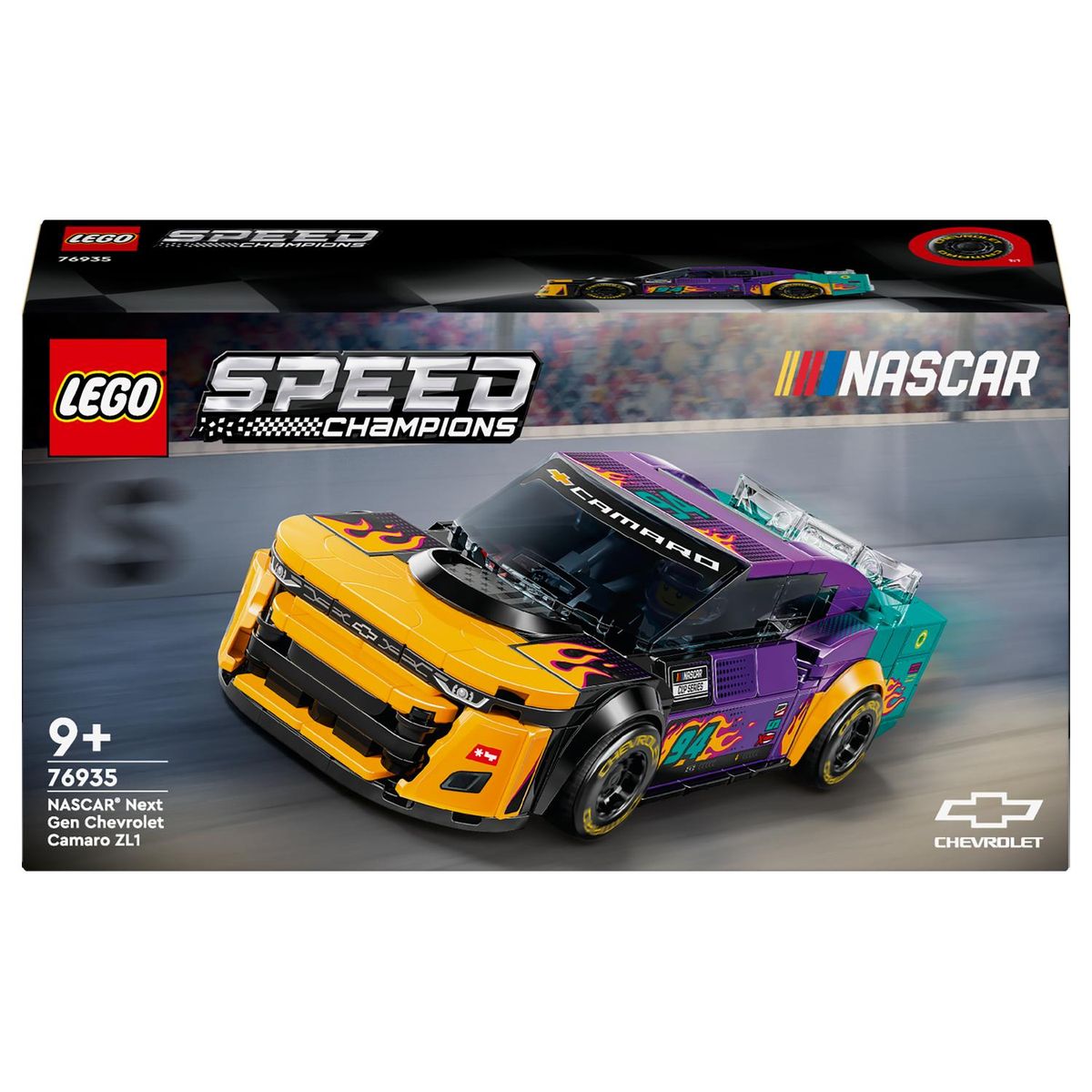 LEGO® Speed Champions NASCAR® Next Gen Chevrolet Camaro ZL1 76935 ...
