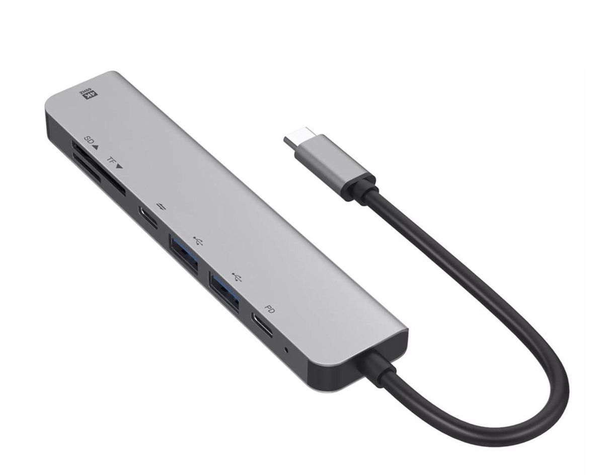 USB-C To HDMI Docking Station Hub Display Laptop 4K SD TF Card Reader UC902 | Shop Today. Get it ...
