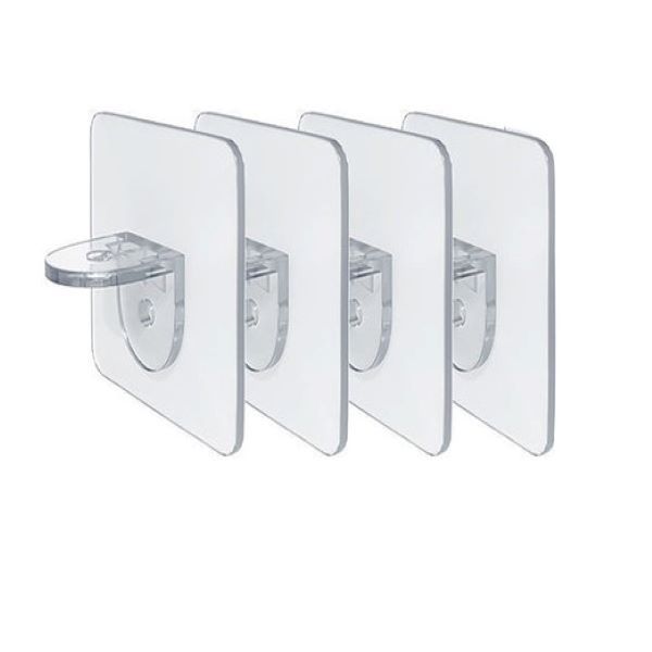Self-Adhesive Shelf Brackets - 4 Pieces | Shop Today. Get it Tomorrow ...