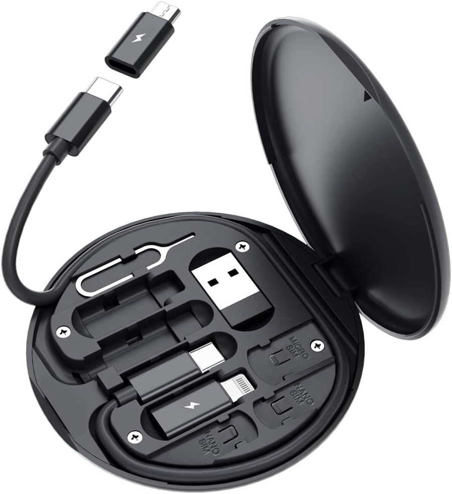 Portable USB C type Charger Cable Set 60W Micro Stand Micro USB