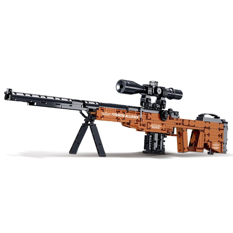 MORK 051002 Firewire Alliance AWM Sniper Rifle - 1,594+ Piece Building ...