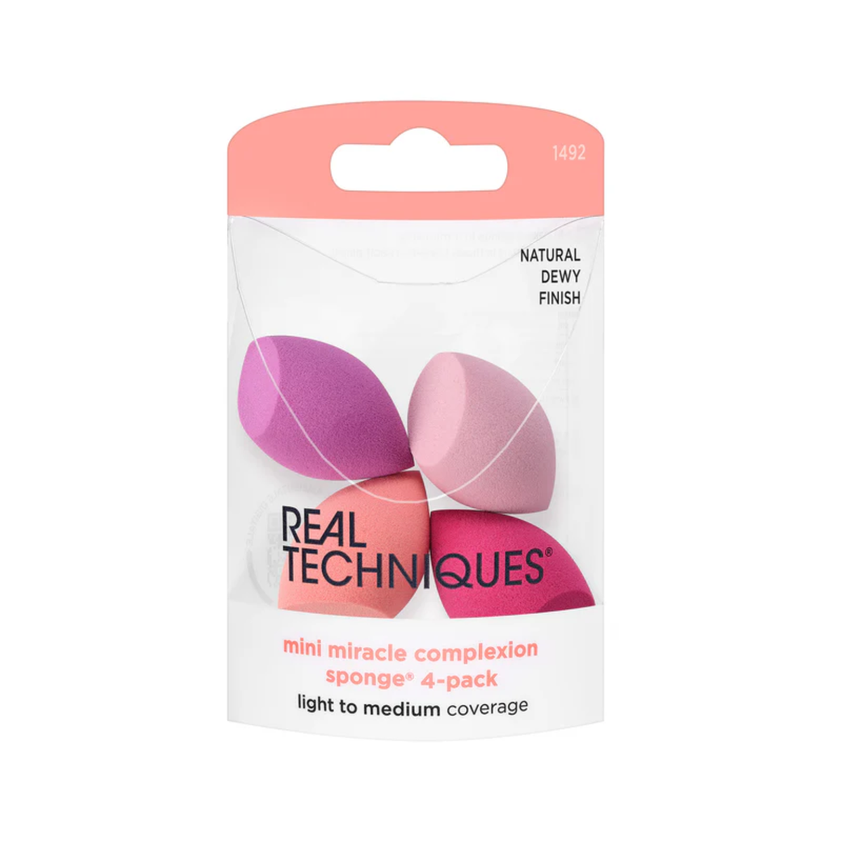 Real Techniques 4 Mini Miracle Complexion Makeup Blending Sponges | Shop Today. Get it Tomorrow ...