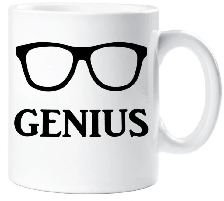 Genius Birthday Christmas Student Graduate Smart Kid Gift Coffee Mug ...