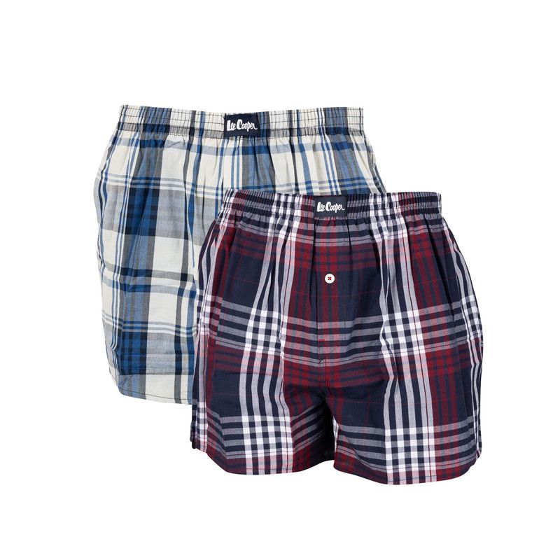 Men's Check Boxer Shorts Set: Navy Option 2 | Shop Today. Get it ...