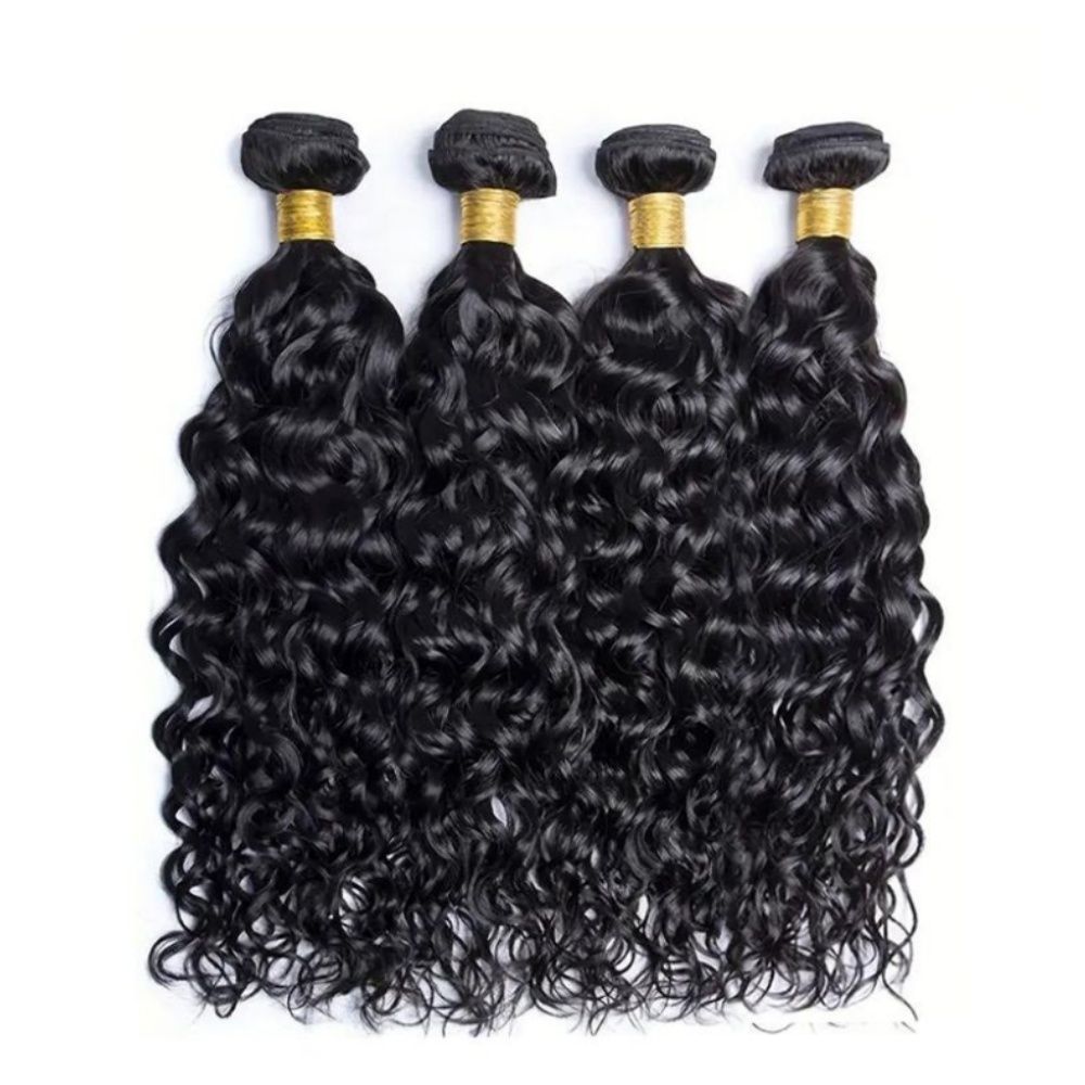 Water Wave Hair Weave 8inch 4Pcs total 200g Hair Extensions ...