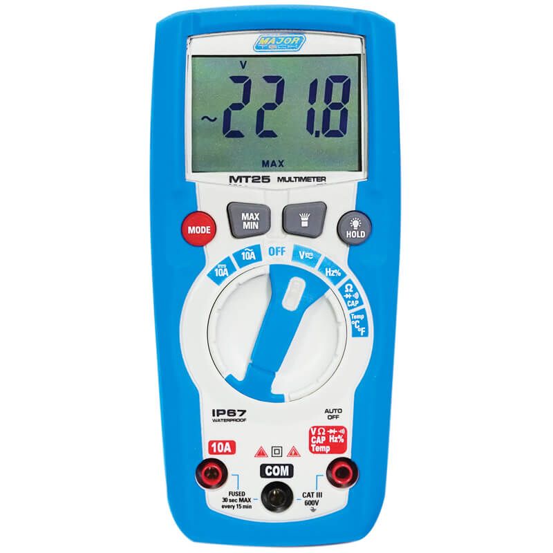 Major Tech Compact Digital Multimeter (MT25) | Shop Today. Get it ...