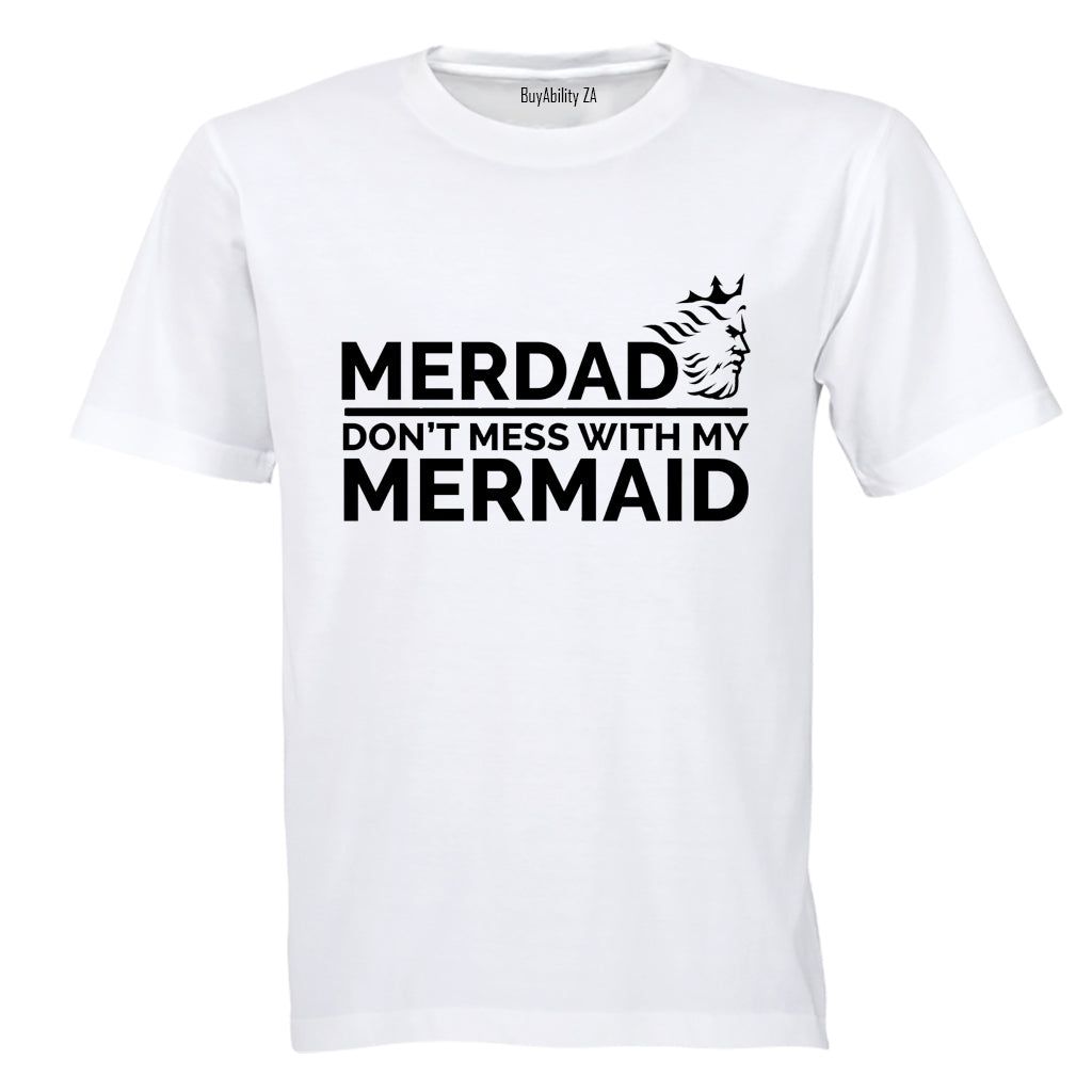 MerDAD - Mermaid - Adults - T-Shirt | Shop Today. Get it Tomorrow ...