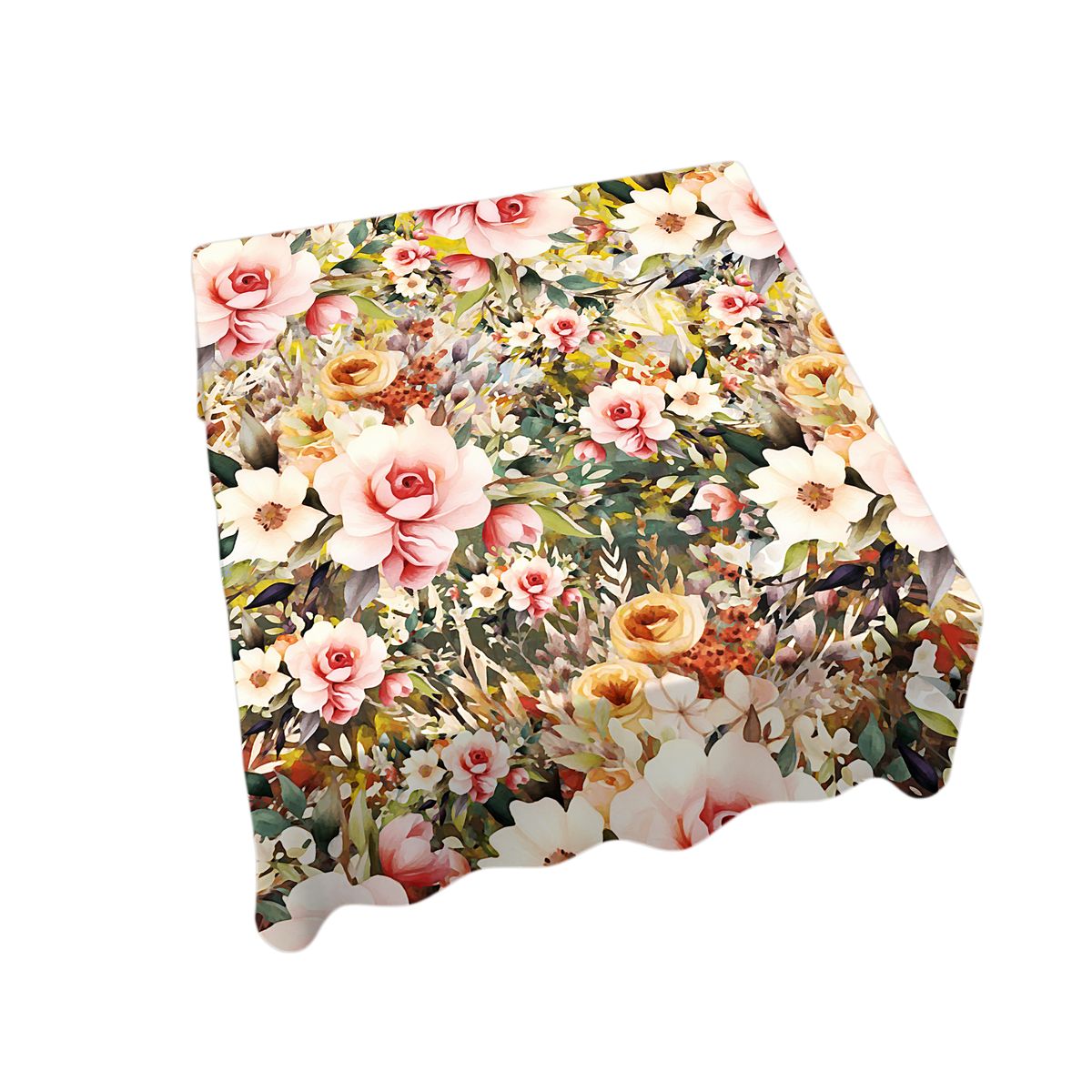 Flower Abundance Square Tablecloth | Shop Today. Get it Tomorrow ...