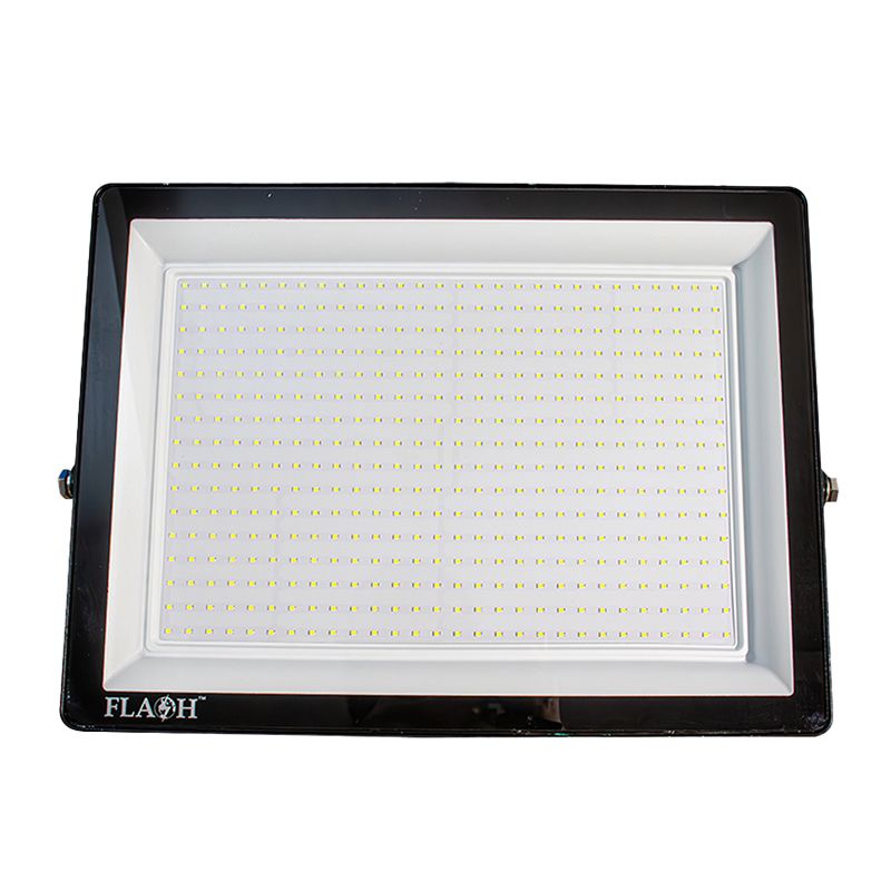 FLASH High Power Slim LED 300W Floodlight Daylight 6000K Matt Black ...