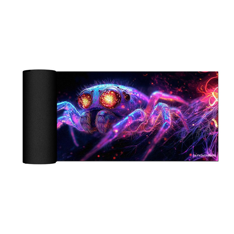 Cyberpunk Spider Desk Pad by Wikus Schalkwyk | Shop Today. Get it ...