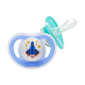 Pigeon MiniLight Dummy/Pacifier 2-Piece - Baby Blue (6+ Months) | BPA ...