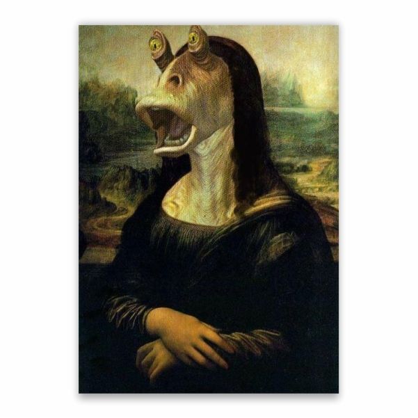 Jar-Jar Lisa Poster - A1 | Shop Today. Get it Tomorrow! | takealot.com