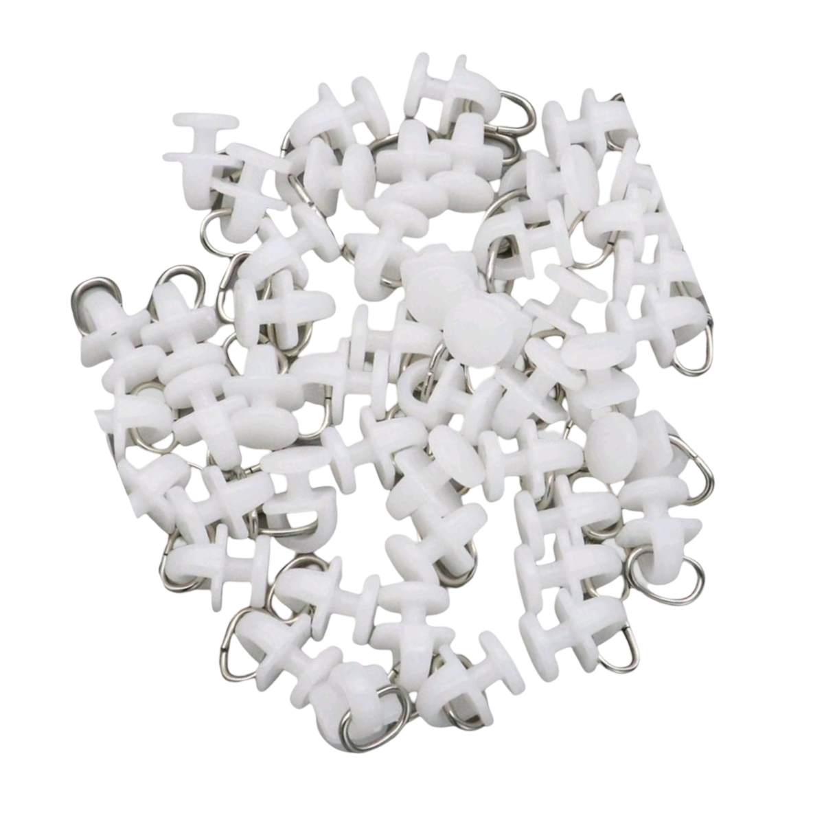 Curtain Track Hanging Wheels - Smooth & Durable Gliding(50pcs) | Shop ...