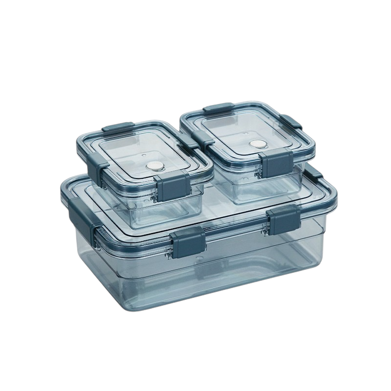 Airtight Fresh Food Container Portable Snack Picnic Food Storage Box ...