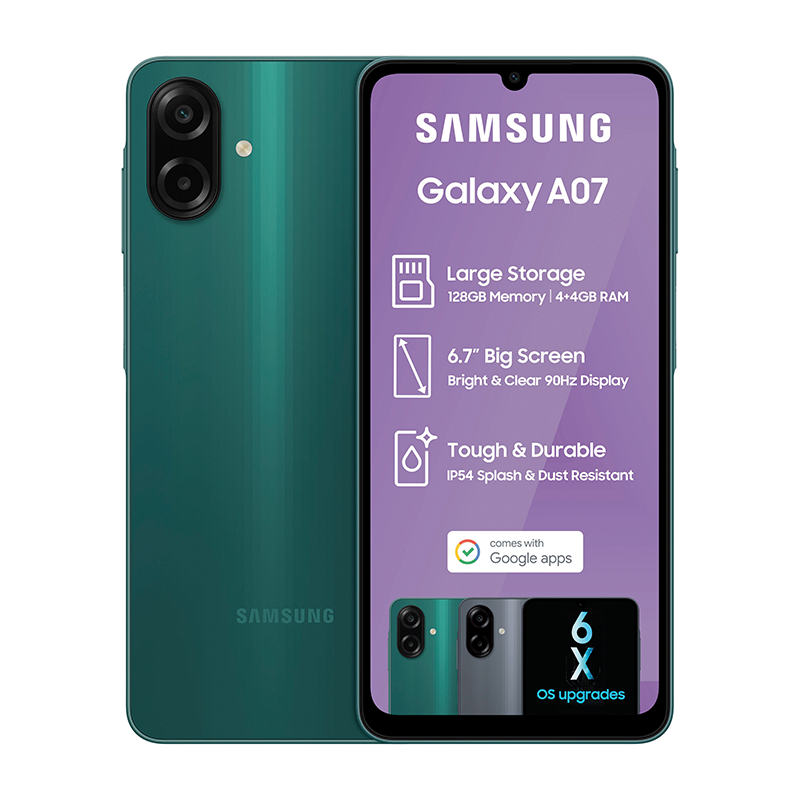 Samsung Galaxy A07 128GB LTE Dual Sim Green Shop Today Get It