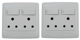 Hello Today White Double Plug 4x4 - 2 Pack | Shop Today. Get it ...
