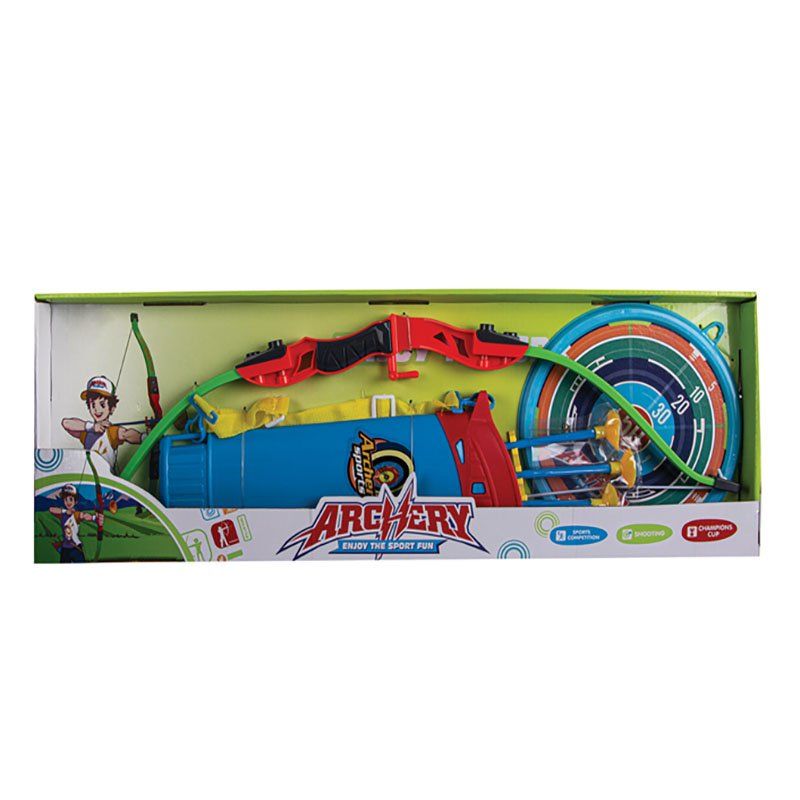 Kid's Toy - Archery Play Set - BPA-Free Plastic - 13 Piece - 2 Pack ...