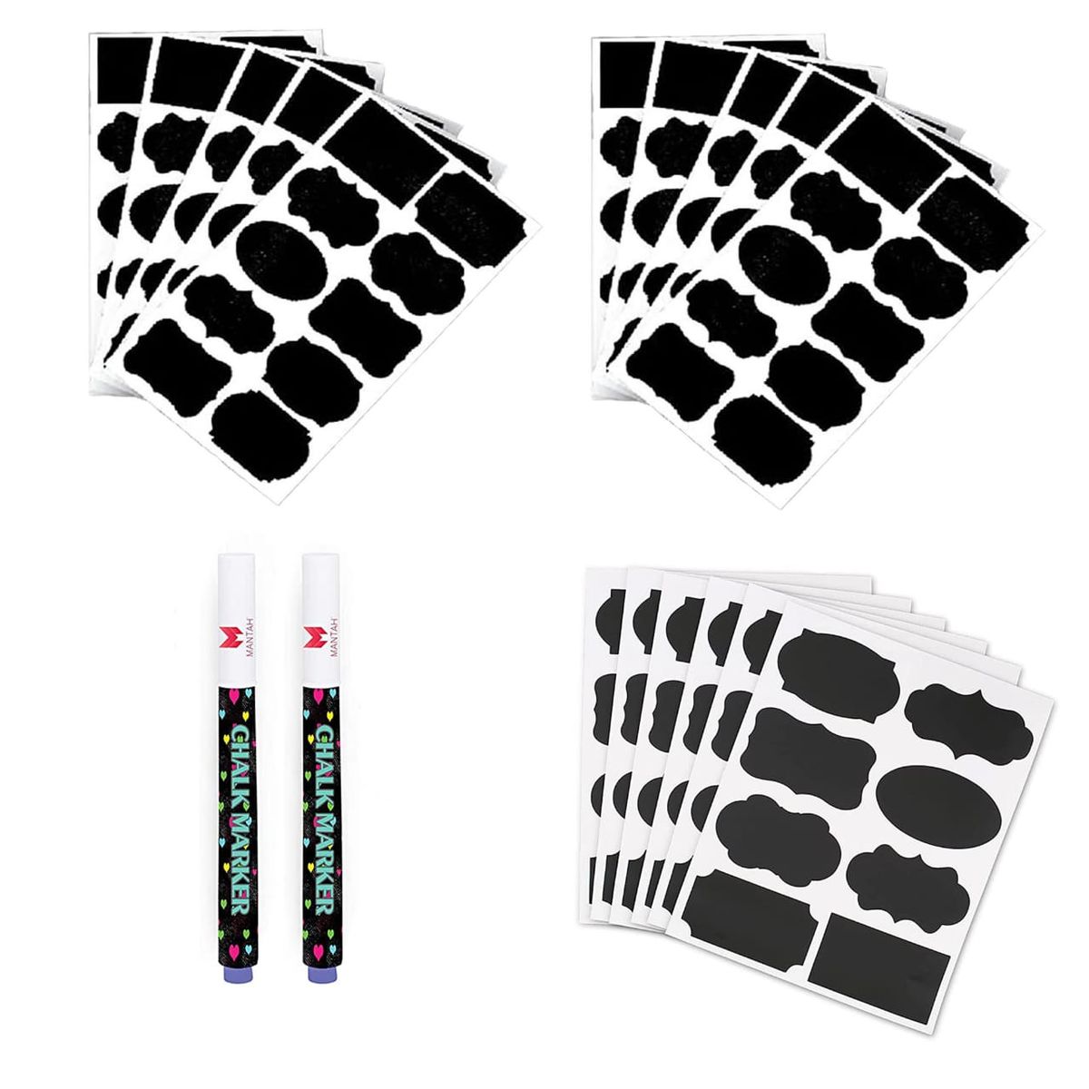 140 Label Stickers with 2 Chalk Markers | Shop Today. Get it Tomorrow ...