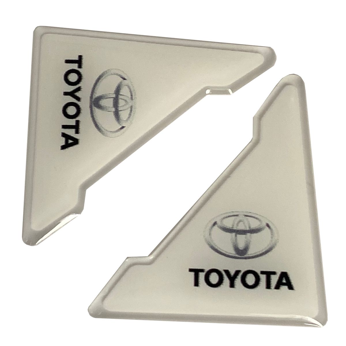 2 Pcs White Car Door Anti-Scratch Corner Cover Protector Sticker for ...