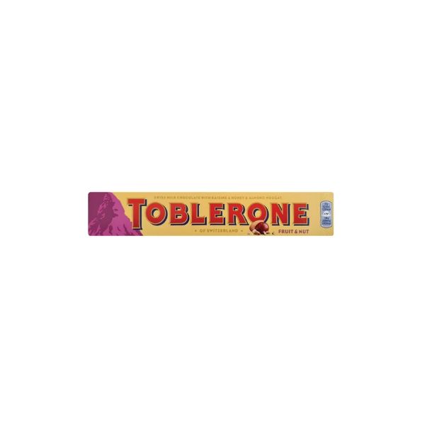 Toblerone Chocolate Slab Fruit & Nut - 1 x 100g | Shop Today. Get it ...