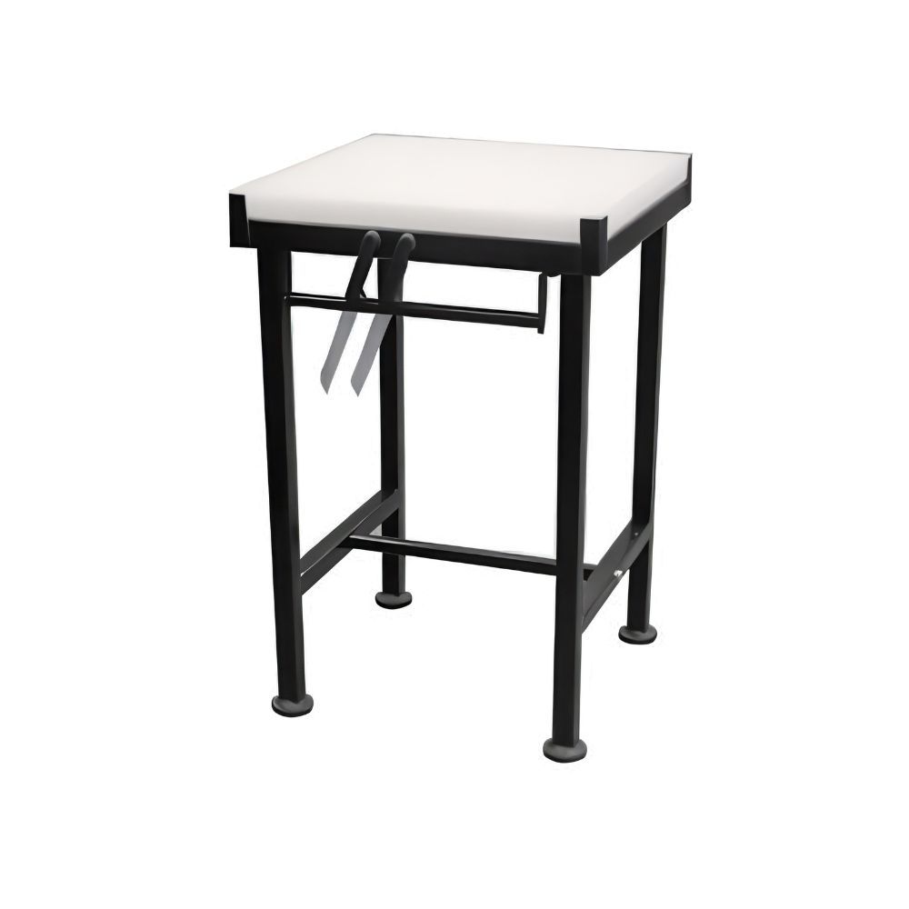 Butcher Block & Stand - PE Cutting Surface 610mm x 610mm | Shop Today ...