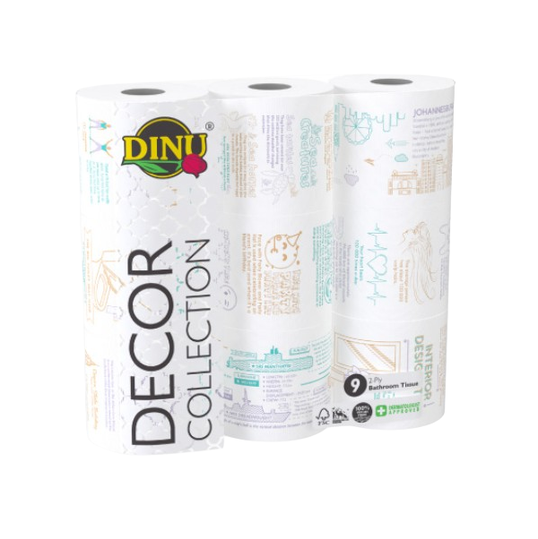 Dinu Decor Collection 2 Ply Toilet Paper - 9 Pack | Shop Today. Get it ...