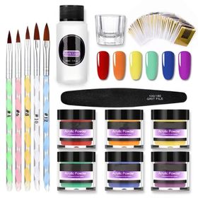 6 Colours Acrylic Powder Set | Shop Today. Get it Tomorrow! | takealot.com
