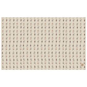Seaside Santa on Latte Micro Print By Fifo Rectangle Tablecloth | Shop ...