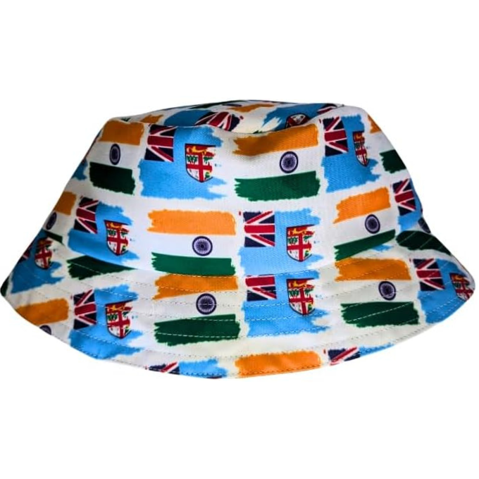 Fiji & Indian Brushed Flag Reversible Bucket Hat | Shop Today. Get it ...